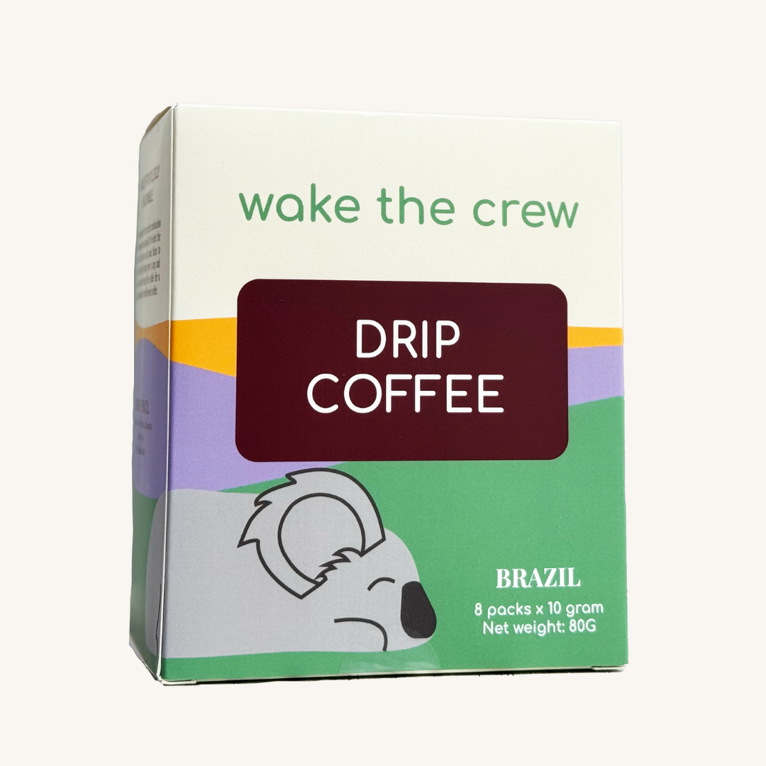 Brazil Drip Coffee Box– Wake The Crew