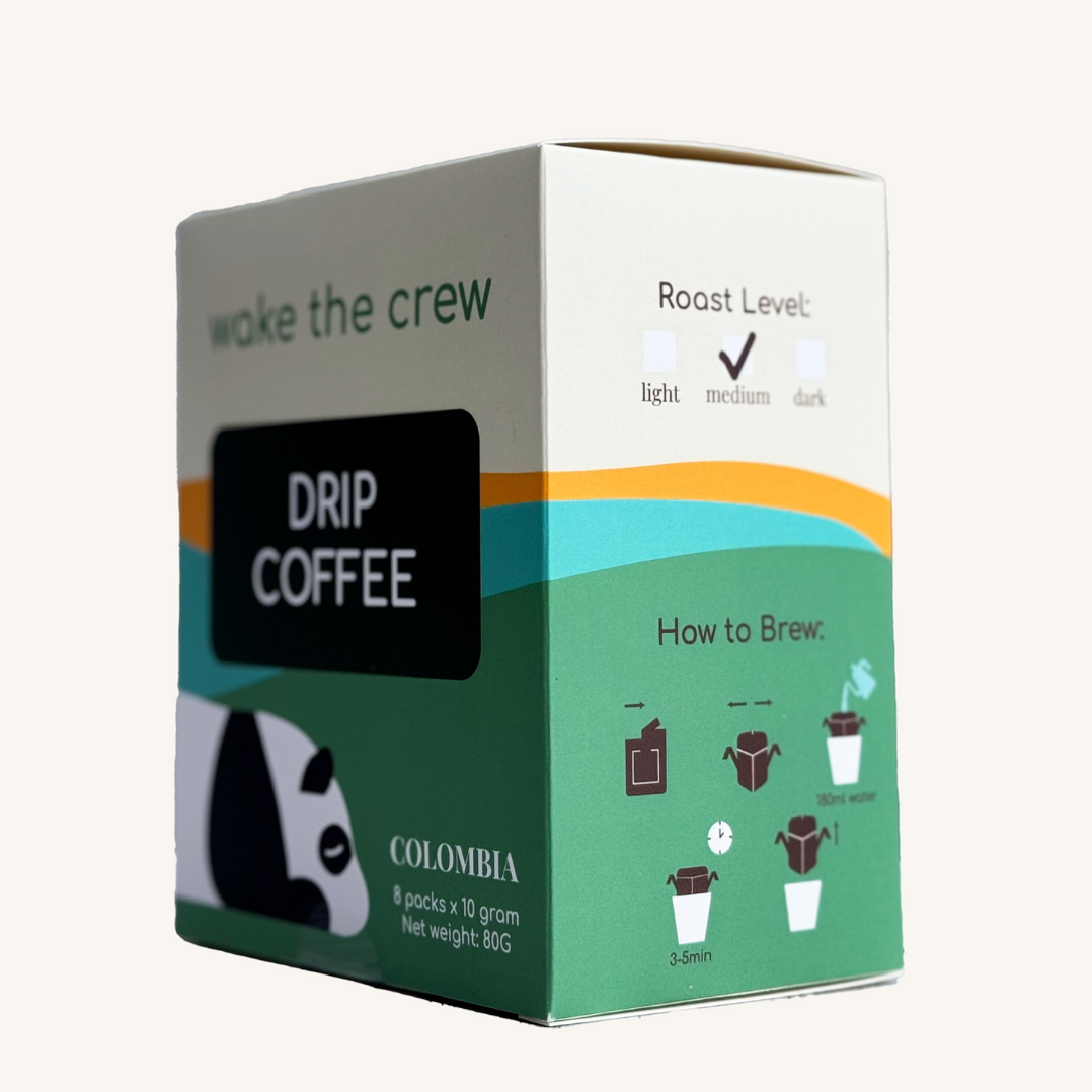 Colombia Drip Coffee Box– Wake The Crew