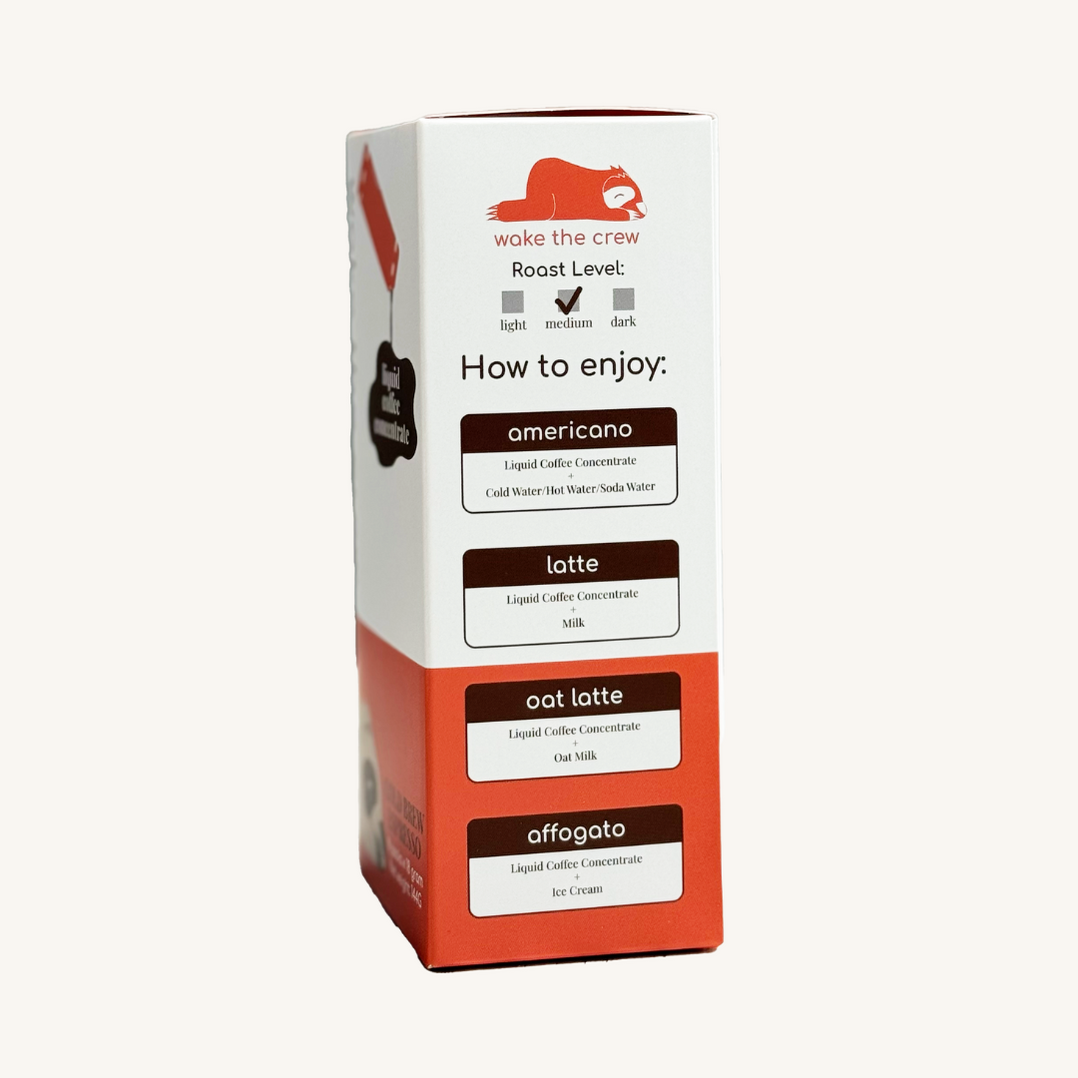 Espresso Liquid Coffee Concentrate Sachet– Wake The Crew