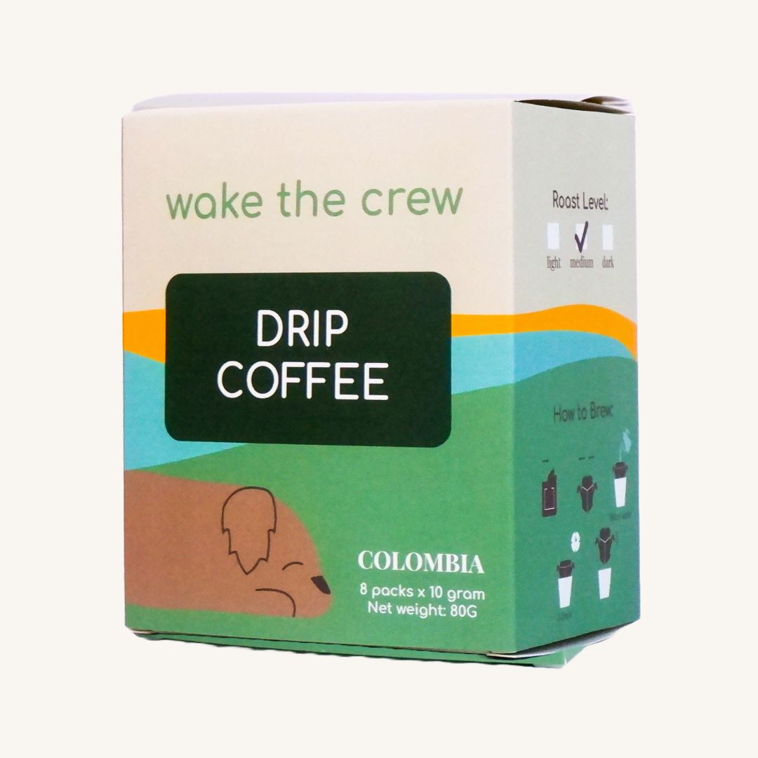 [LIMITED EDITION] Colombia Drip Coffee Bag– Wake The Crew