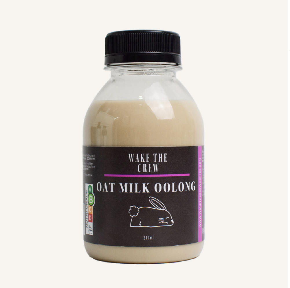 Cold Brew Oolong Oat Milk Tea– Wake The Crew